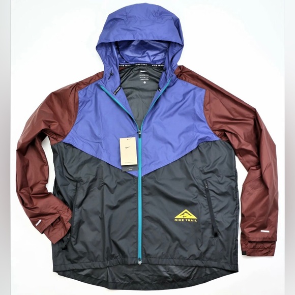 Nike | Jackets & Coats | Nike Shield Stormfit Windrunner Trail Running ...